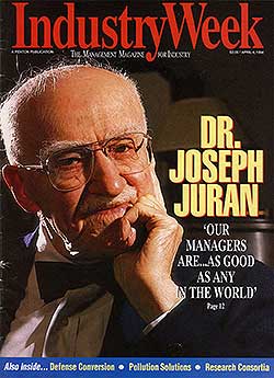 Joseph Juran dead at 103 | Millard Fillmore's Bathtub