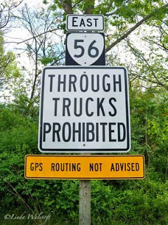 Signs of life: GPS not advised | Millard Fillmore's Bathtub