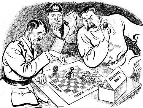 Chess games of the rich and famous: Mussolini, Stalin and Hitler divide ...